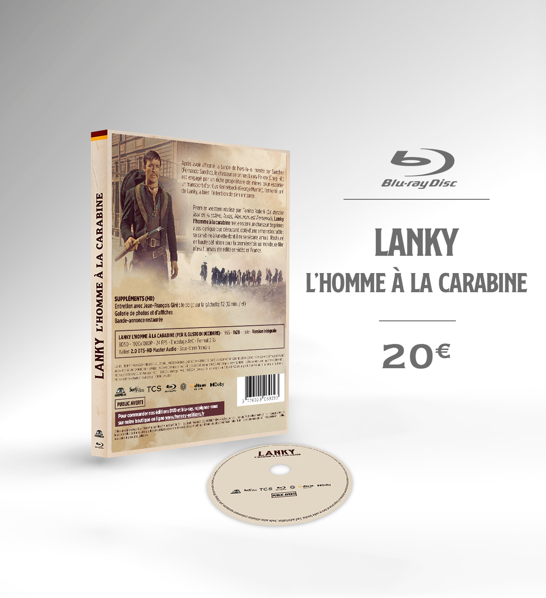 Lanky l'homme à la carabine (BR) - Frenezy Editions