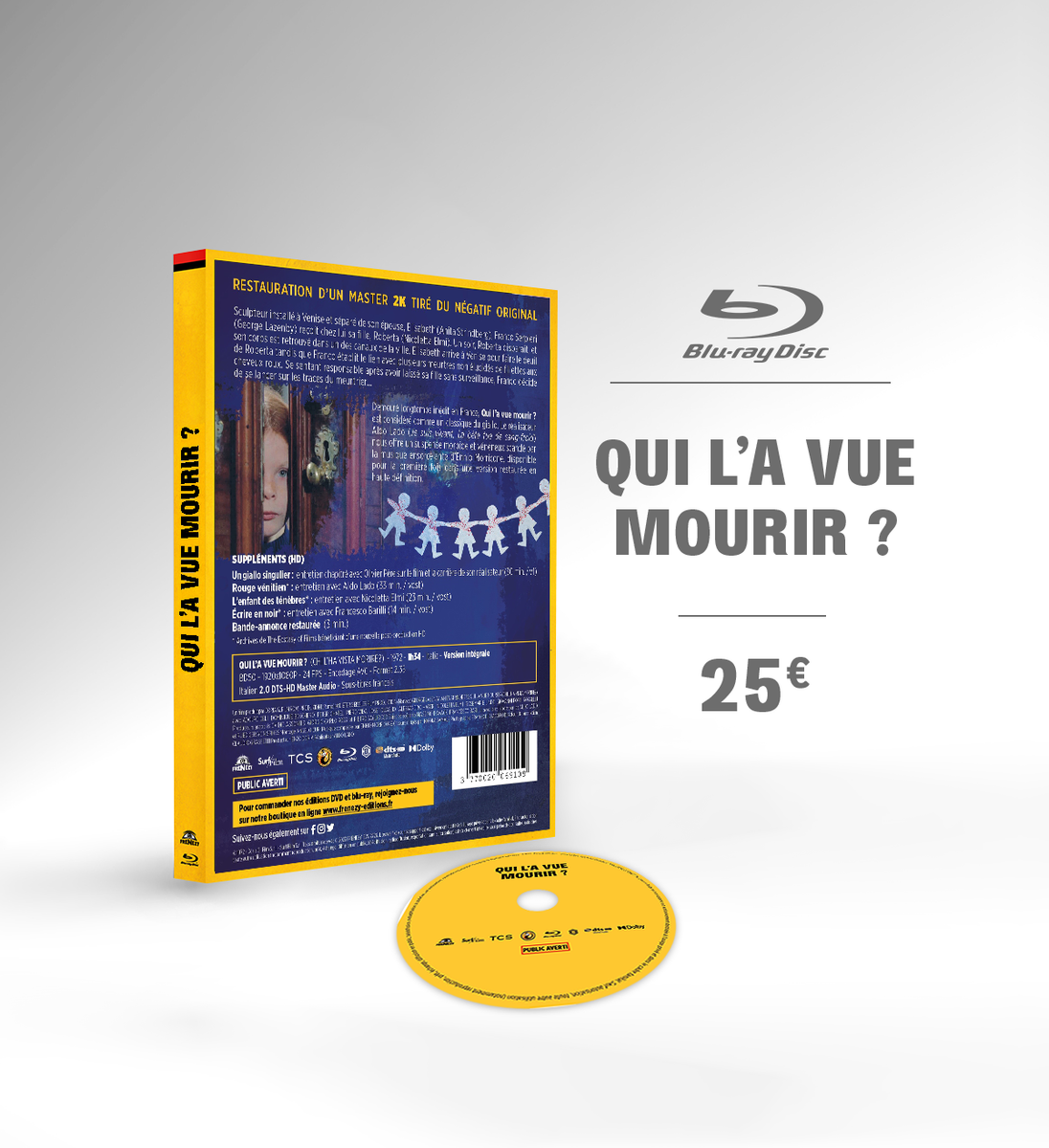 Qui l'a vue mourir (BR) - Frenezy Editions