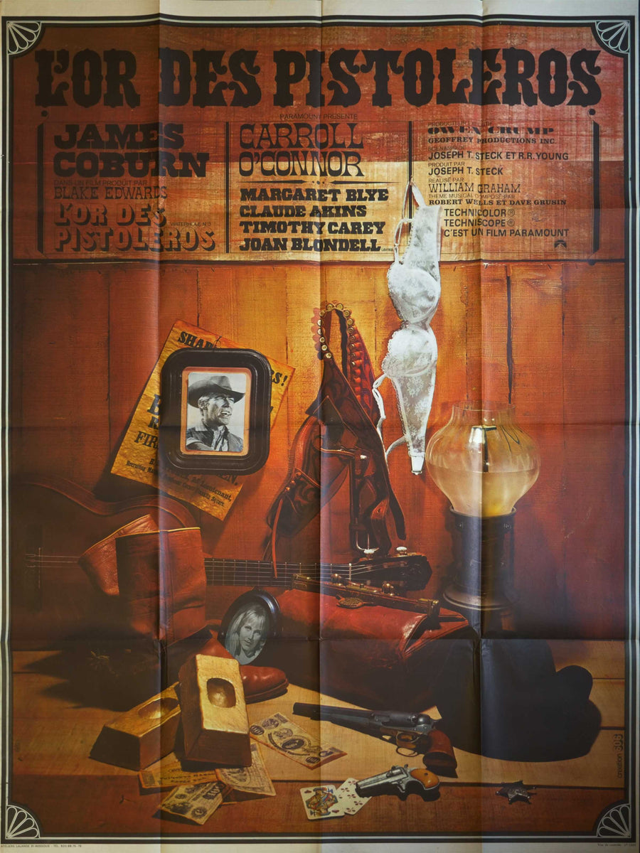 Affiche L'Or des Pistoleros – Frenezy Editions